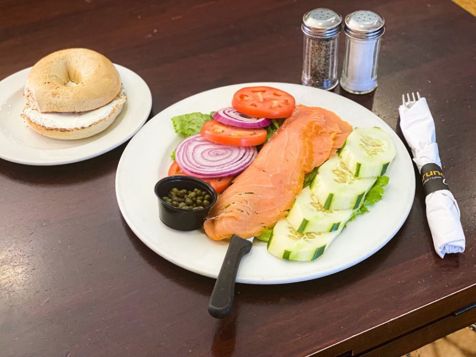 Lox plate - Brunch Cafe