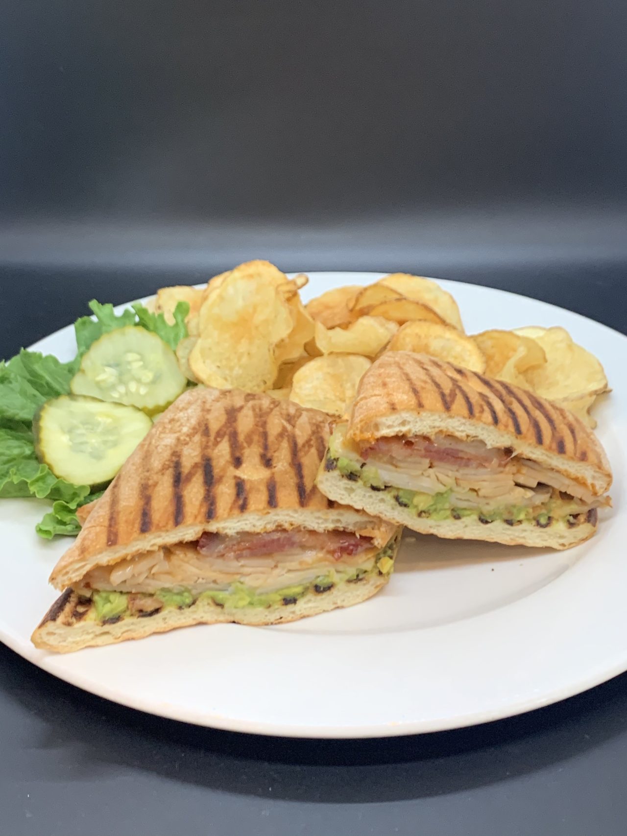 Turkey avocado panini - Brunch Cafe
